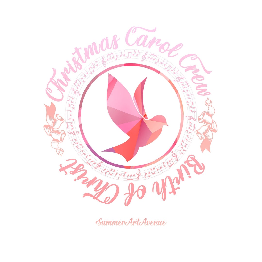 Christmas Carol Crew PNG Birth of Christ PNG Digital - Etsy