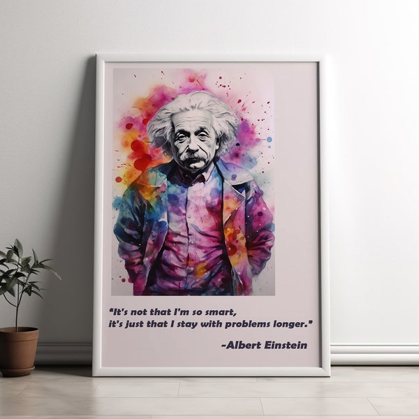 Albert Einstein - Etsy
