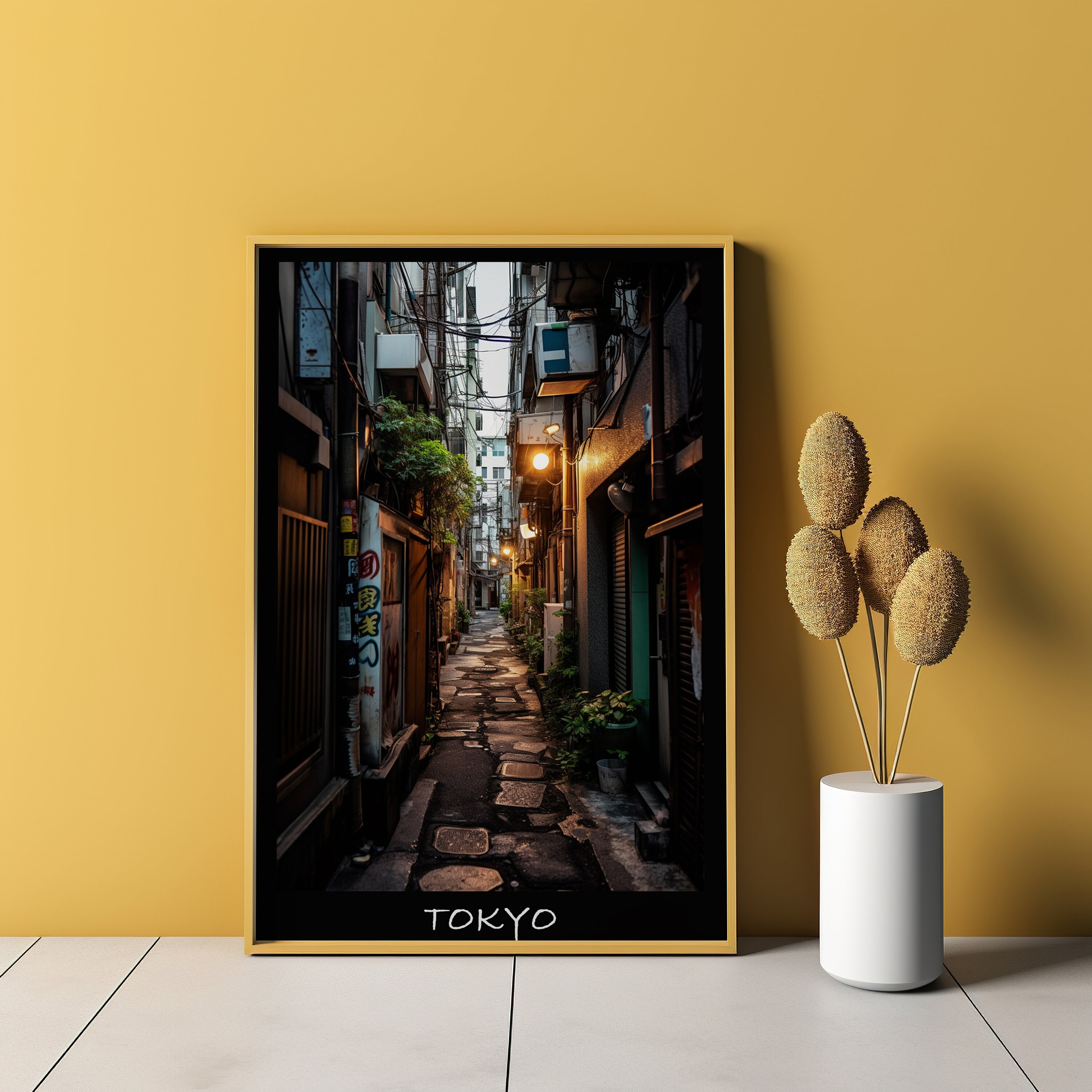 Alley Way Posters Wall Art of Cities London New York Tokyo - Etsy