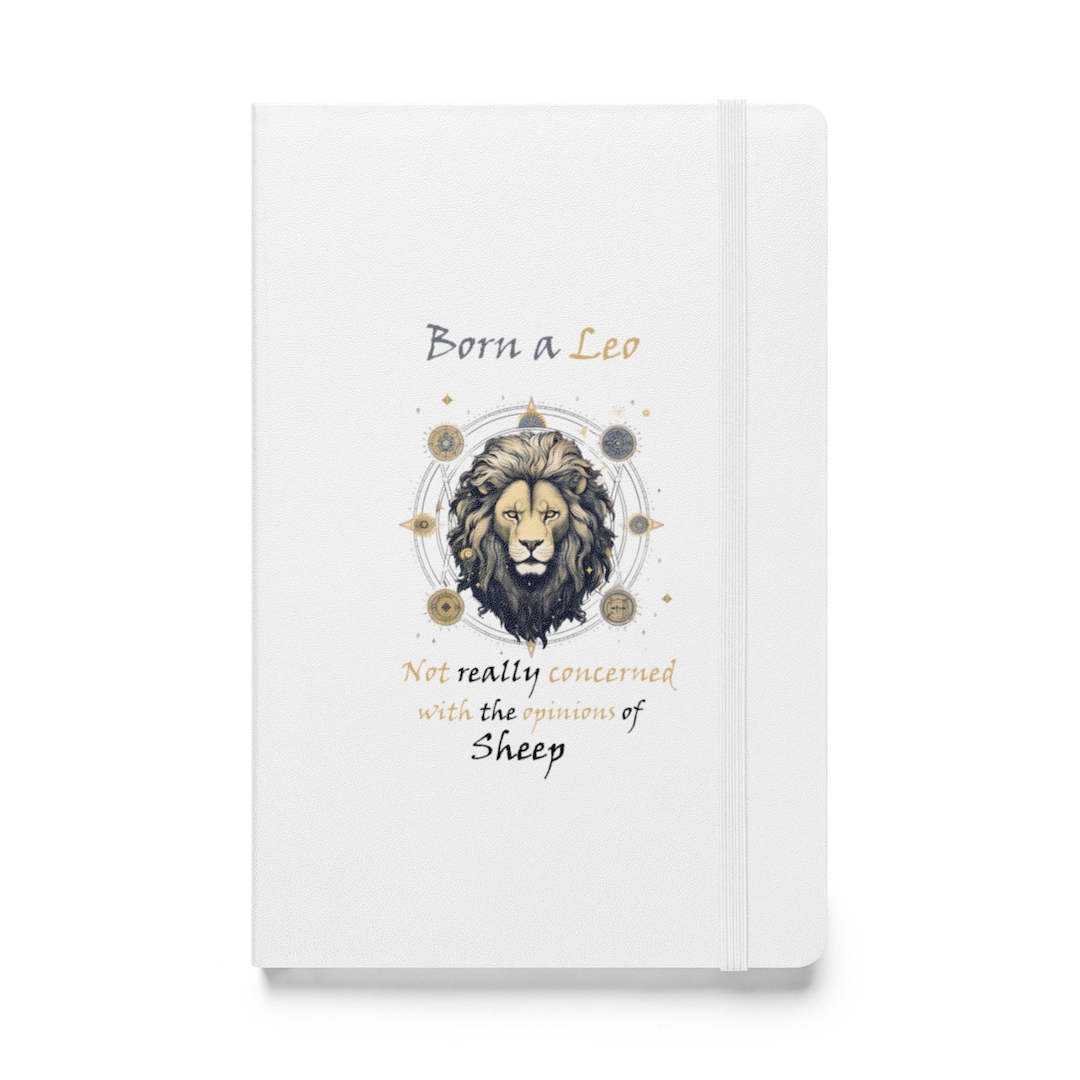 Leo Hardcover Bound Notebook Leo Birthday Gift for Leo Journal Leo ...