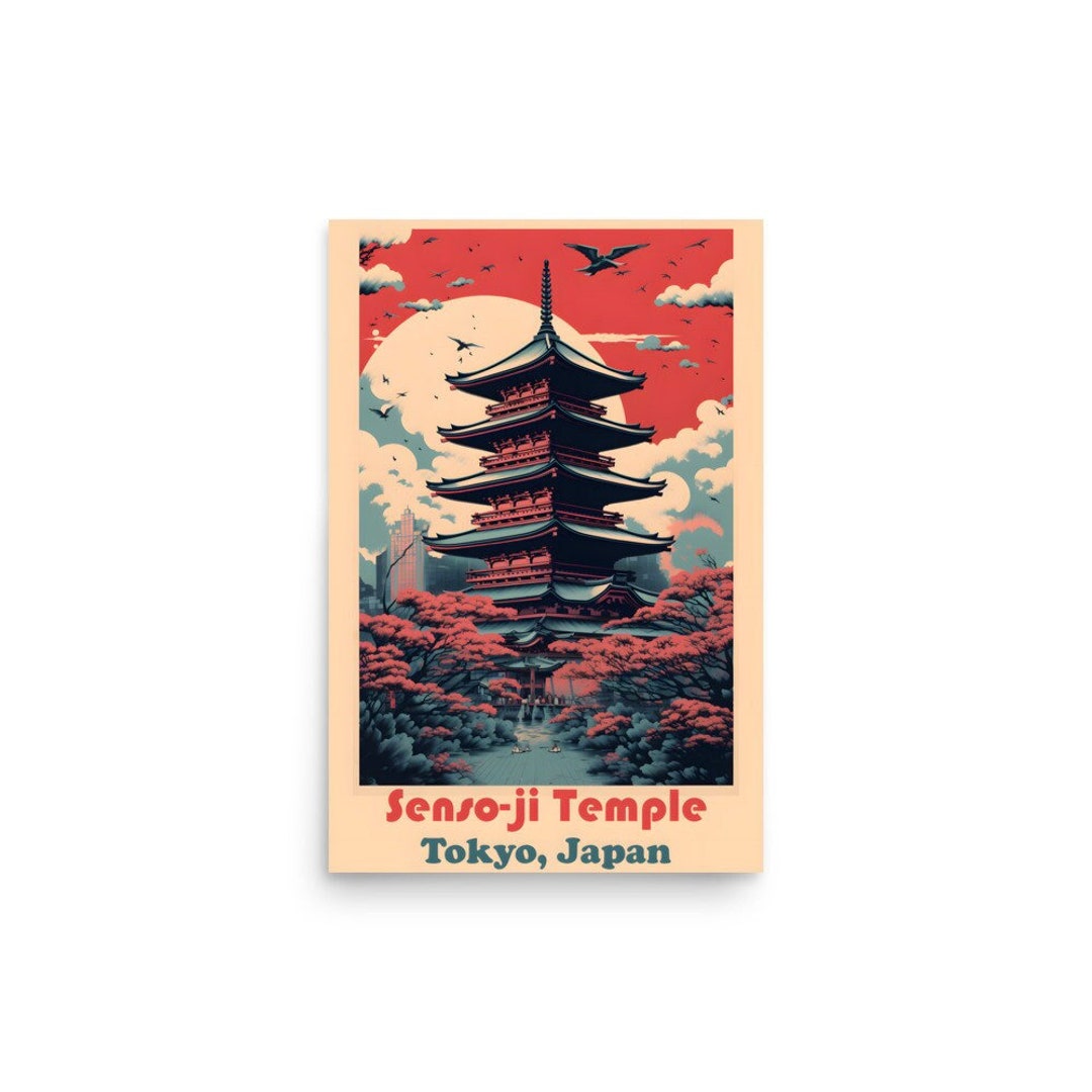 Retro Poster, Japan Poster, Japan Souvenir Art Japanese Poster Art Wall ...