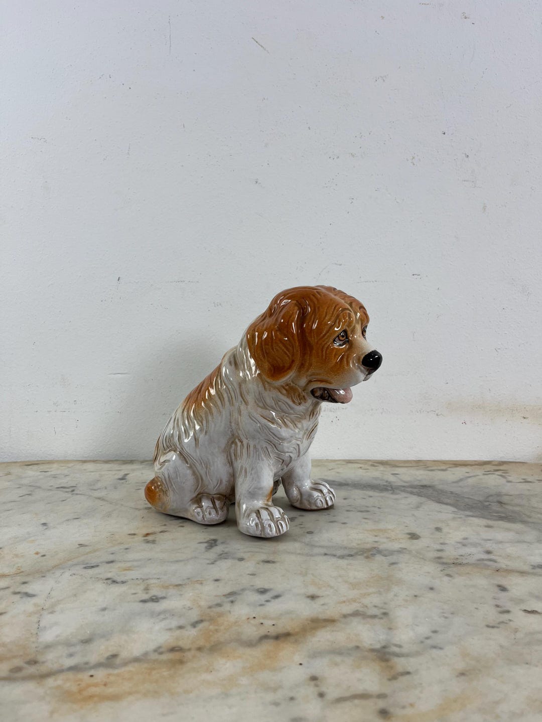 Mid-century Glazed Ceramic Puppy Dog, Made in Italy 1960s - Etsy