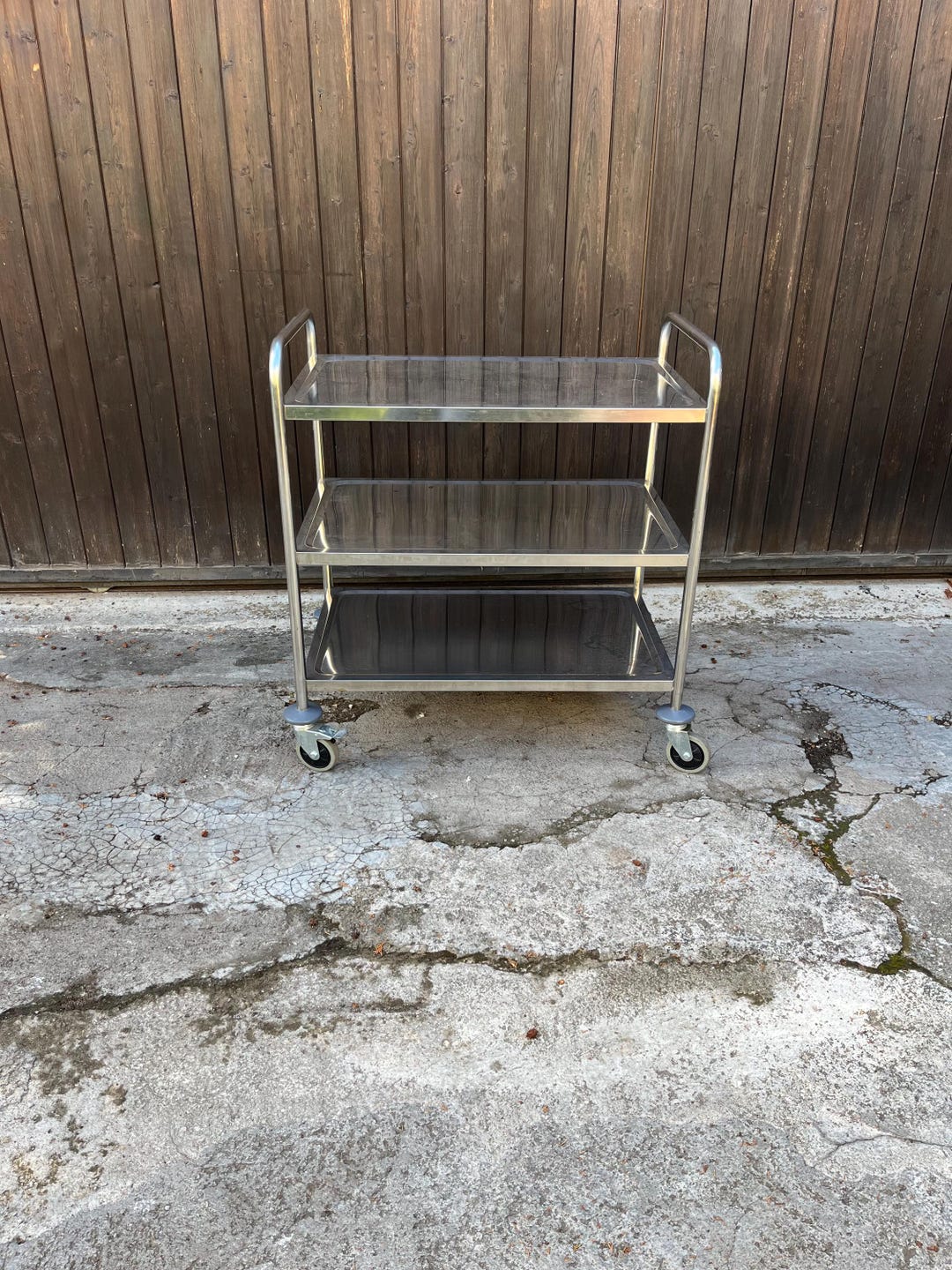 Professional Steel Bar Trolley, 4 Swivel Wheels, 80s - Etsy