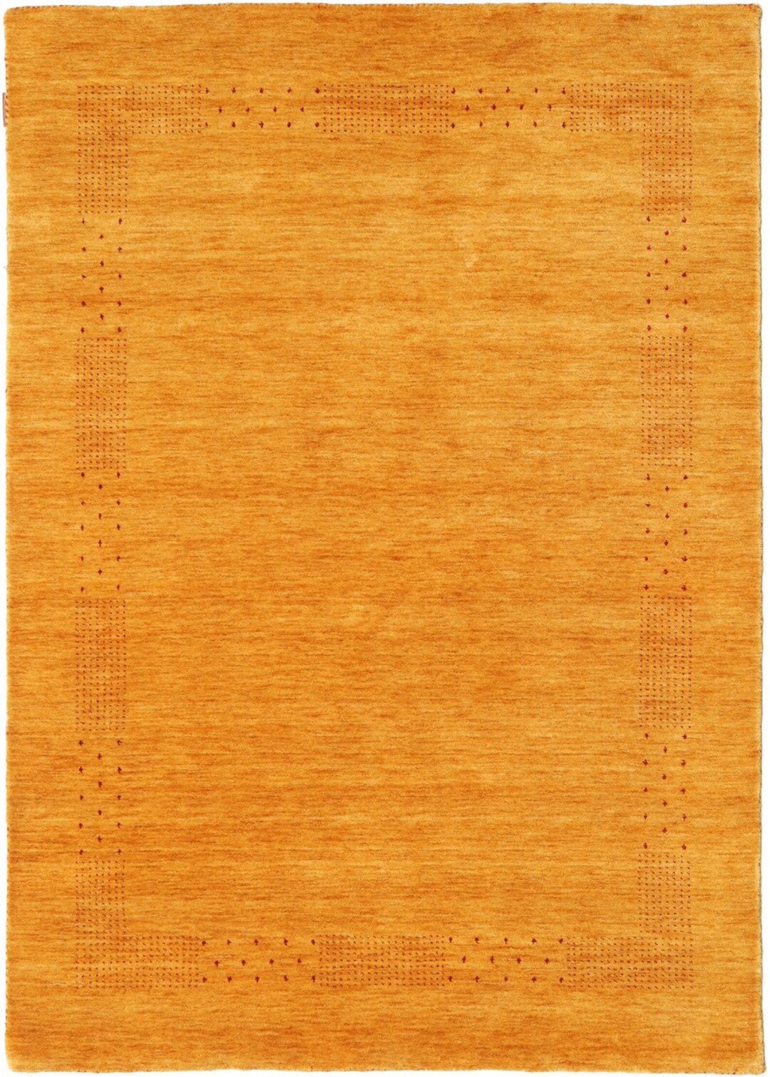 Loribaf Modern Handloom Wool Gold 100% Woolen Hand Tufted Rug Designer ...