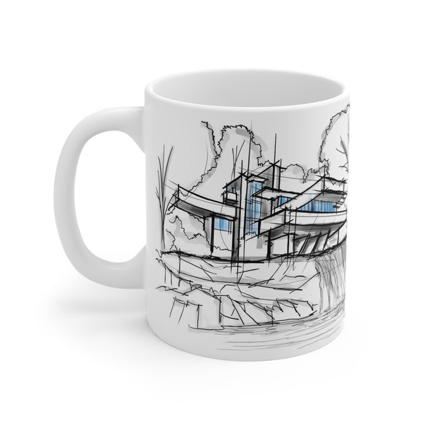 Frank Lloyd Wright Mug - Etsy