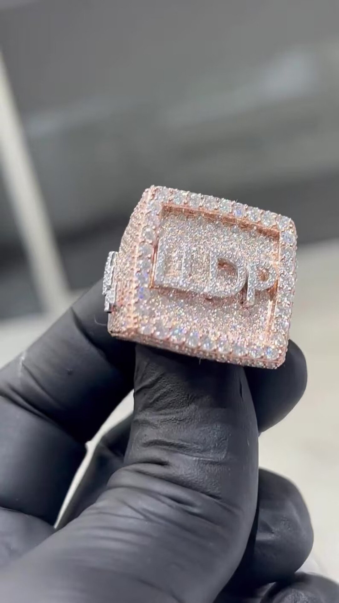 Iced Out Rings for Men, VVS Clarity Lab Grown Diamond Championship ...