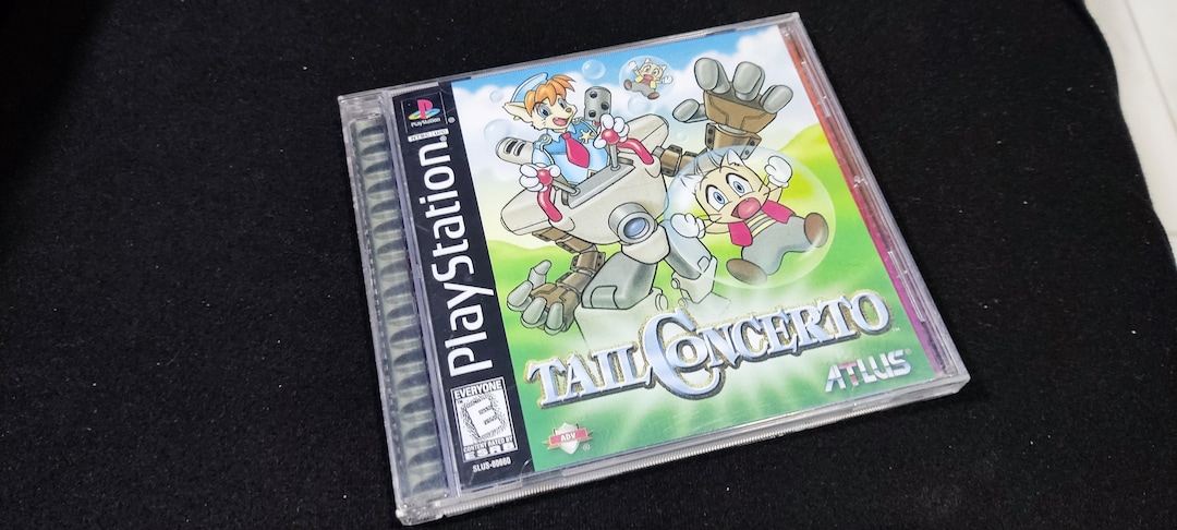Tail Concerto Playstation 1 Custom or Other Custom - Etsy