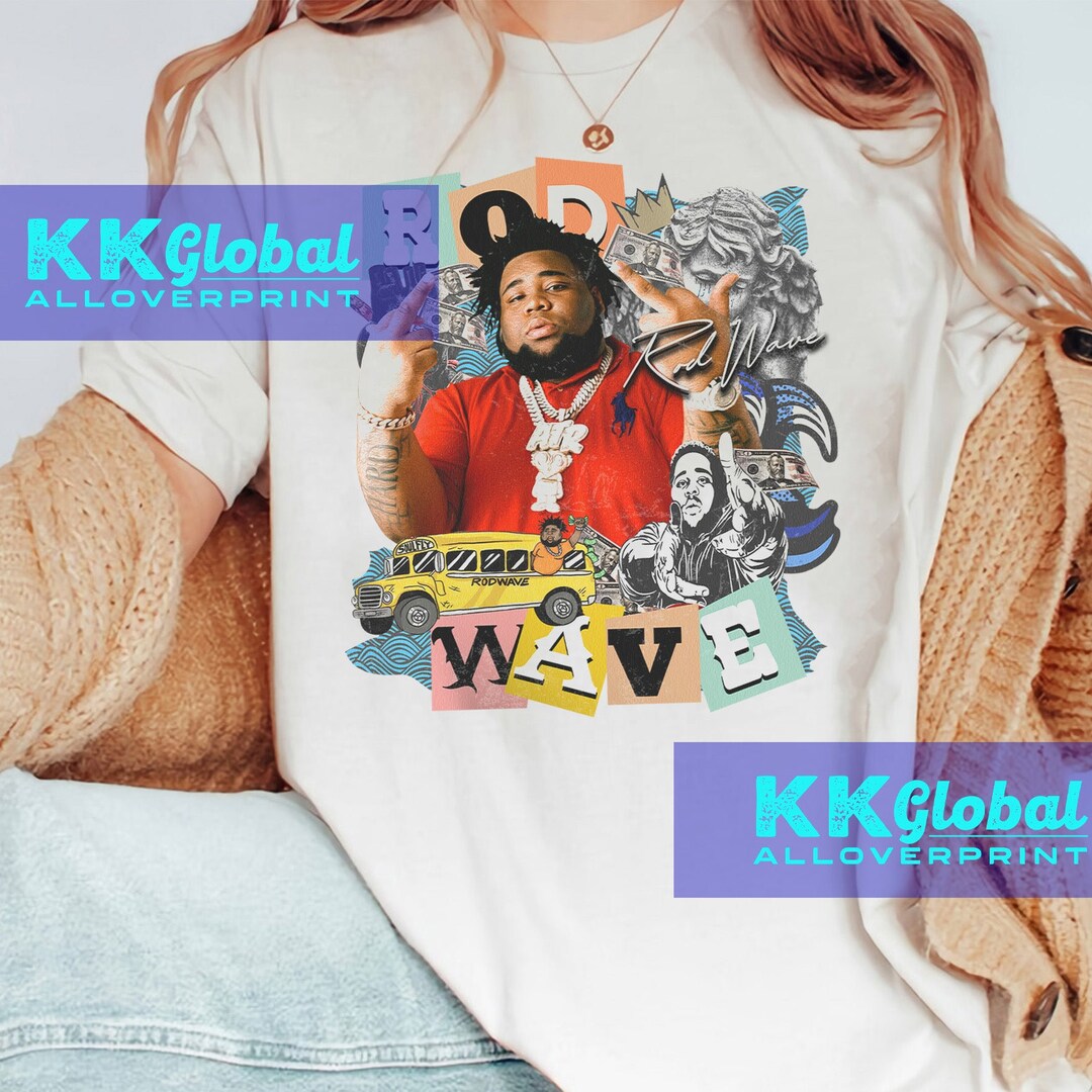 Vintage Rapper Rod Wave Music Tour Shirt Exclusive Rod Wave - Etsy