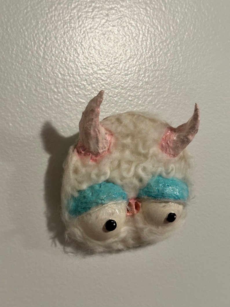 Mini Yeti Monster Wall Hanging - Etsy