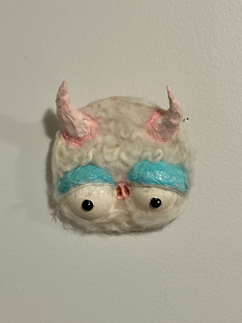 Mini Yeti Monster Wall Hanging - Etsy