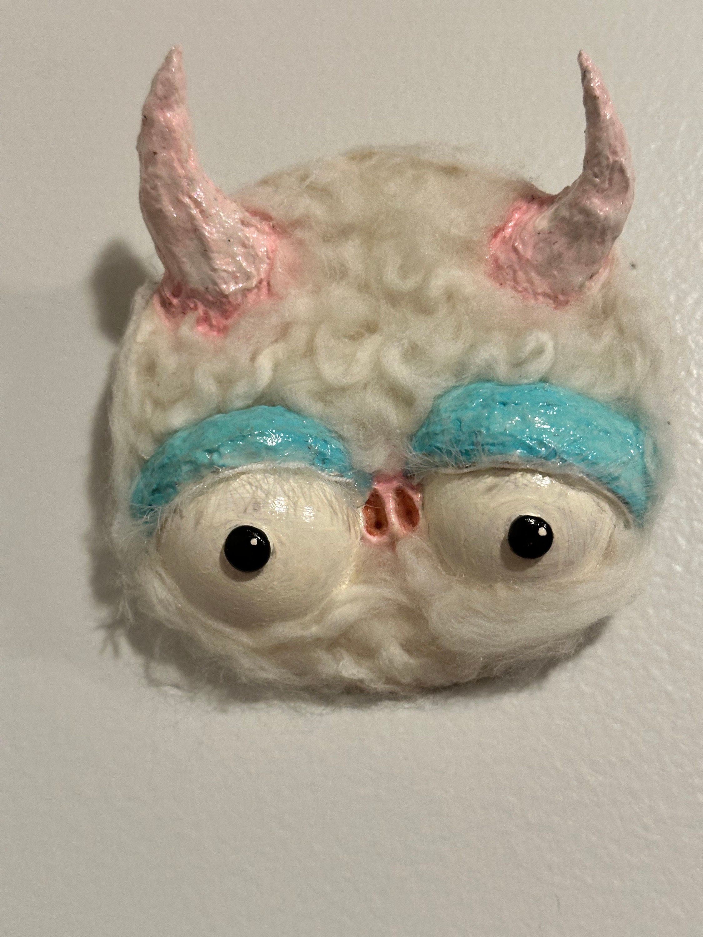 Mini Yeti Monster Wall Hanging - Etsy