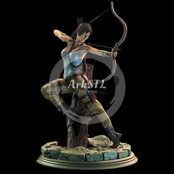 Lara Croft Stl - Etsy