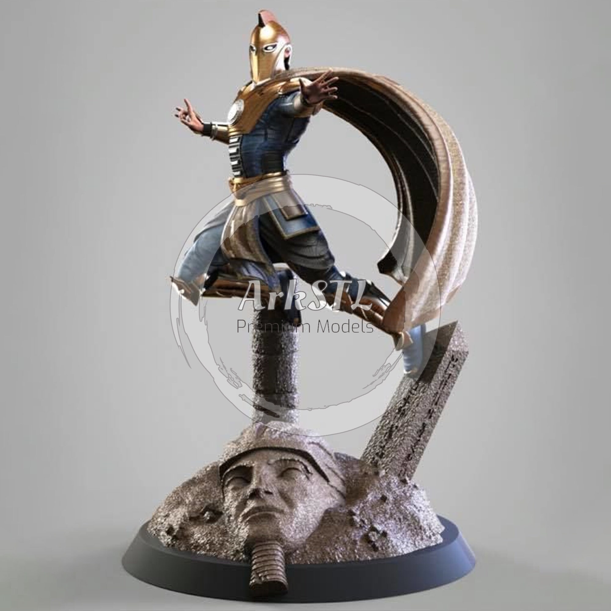 Dr. Fate Diorama 3D Figure STL 3D Model 3D Printable File - Etsy Australia