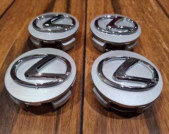 Silver Chrome Logo 62mm Lexus Wheel Center Rim Hub Caps Hubcap 4pcs - Etsy