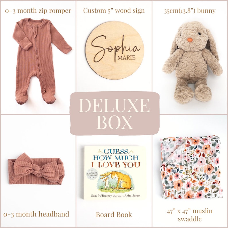 New Baby Gift Girl, Custom Baby Gifts, Gift Newborn, New Baby Gift Box ...
