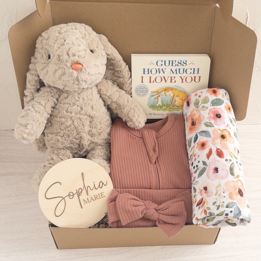 New Baby Gift Girl, Custom Baby Gifts, Gift Newborn, New Baby Gift Box ...