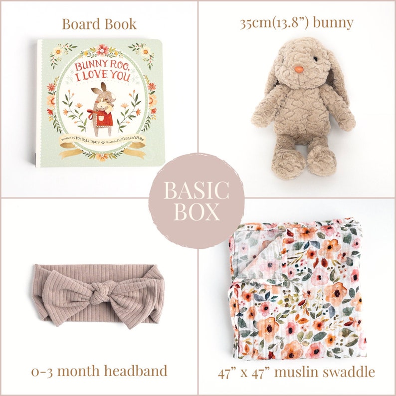 Baby Gift Girl Newborn, Baby Shower Gift Basket, Baby Personalized ...