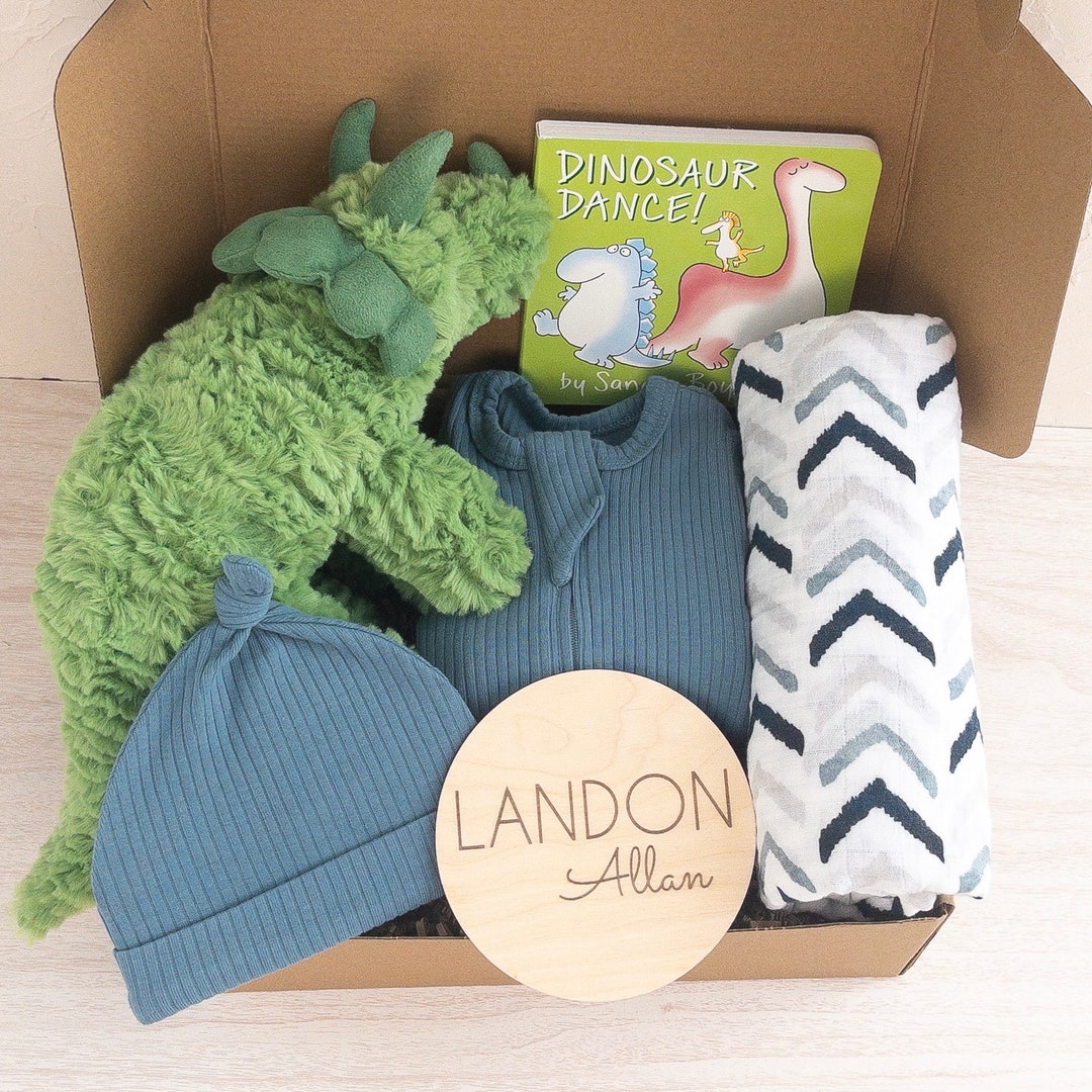 Baby Boy Gift Personalized, Baby Gift Set, New Baby Gift Basket, Baby ...
