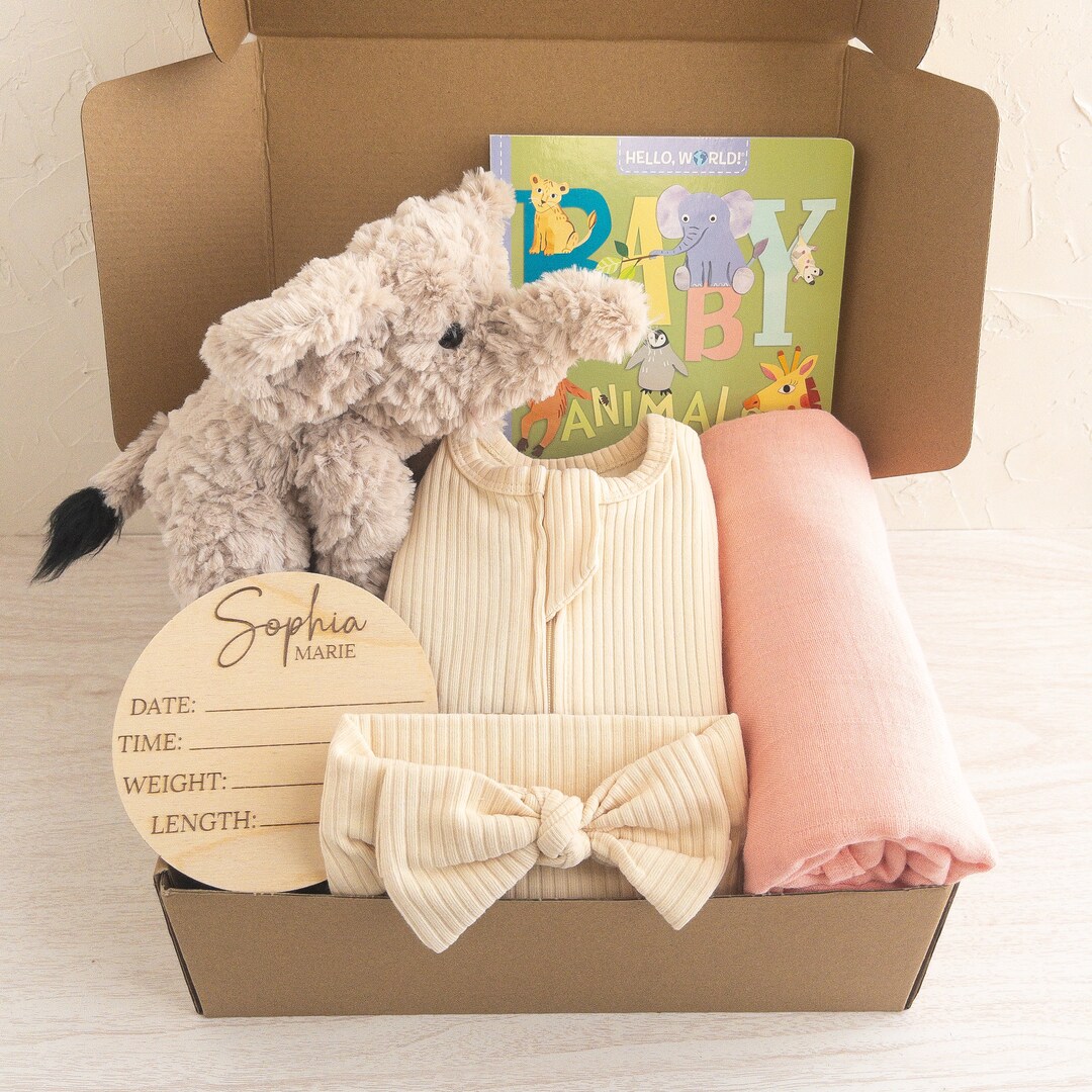 Baby Gift Box, Baby Gifts for Girls, Baby Gifts Personalized, Custom ...