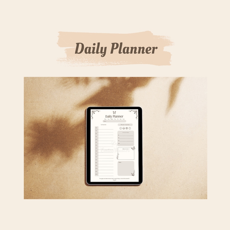 A4 Journal/planner Printable Set [vintage Butterfly Themed] | PNG, PDF ...