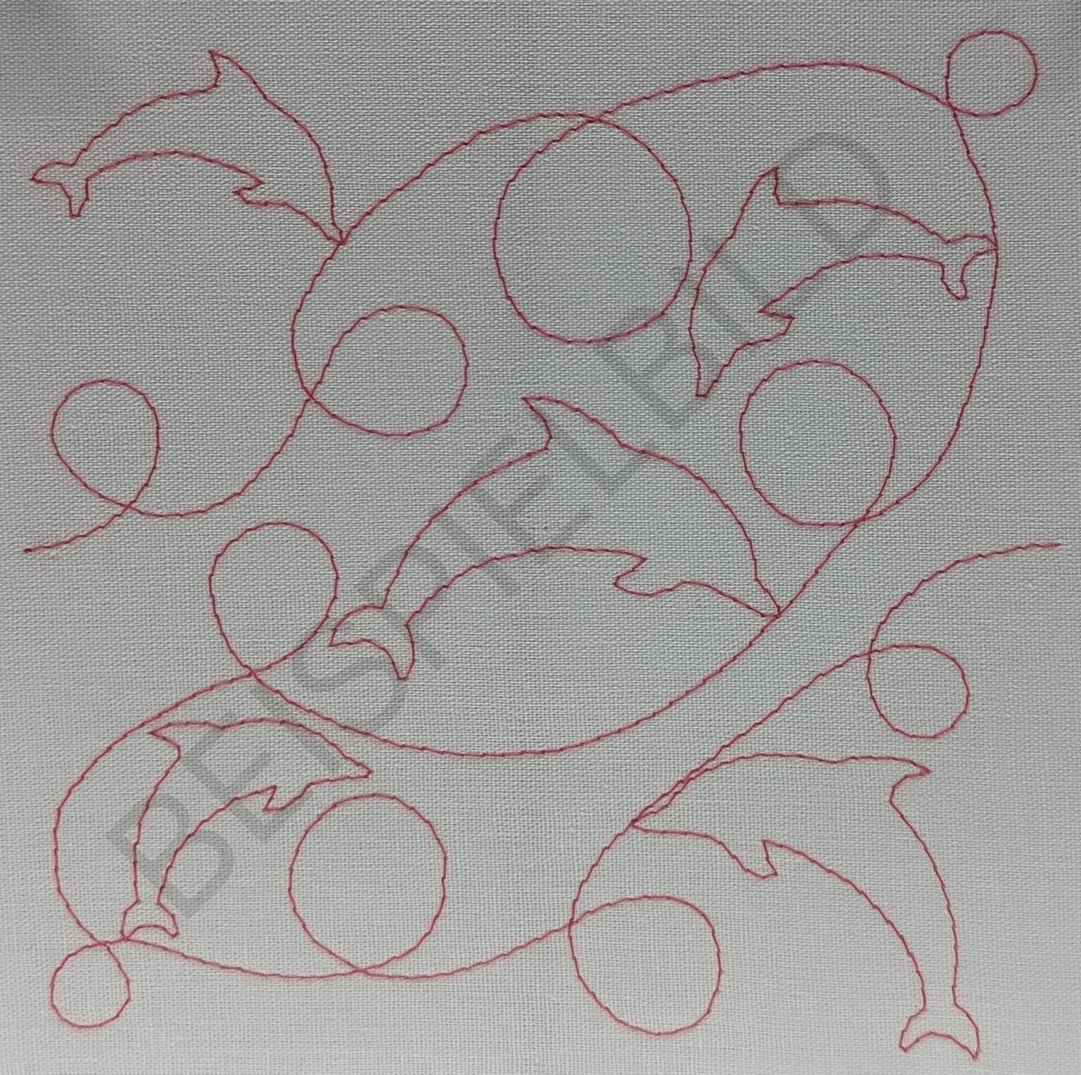Dolphin - Quilt Pattern (digital) - Edge to Edge Quilting - Longarm and ...