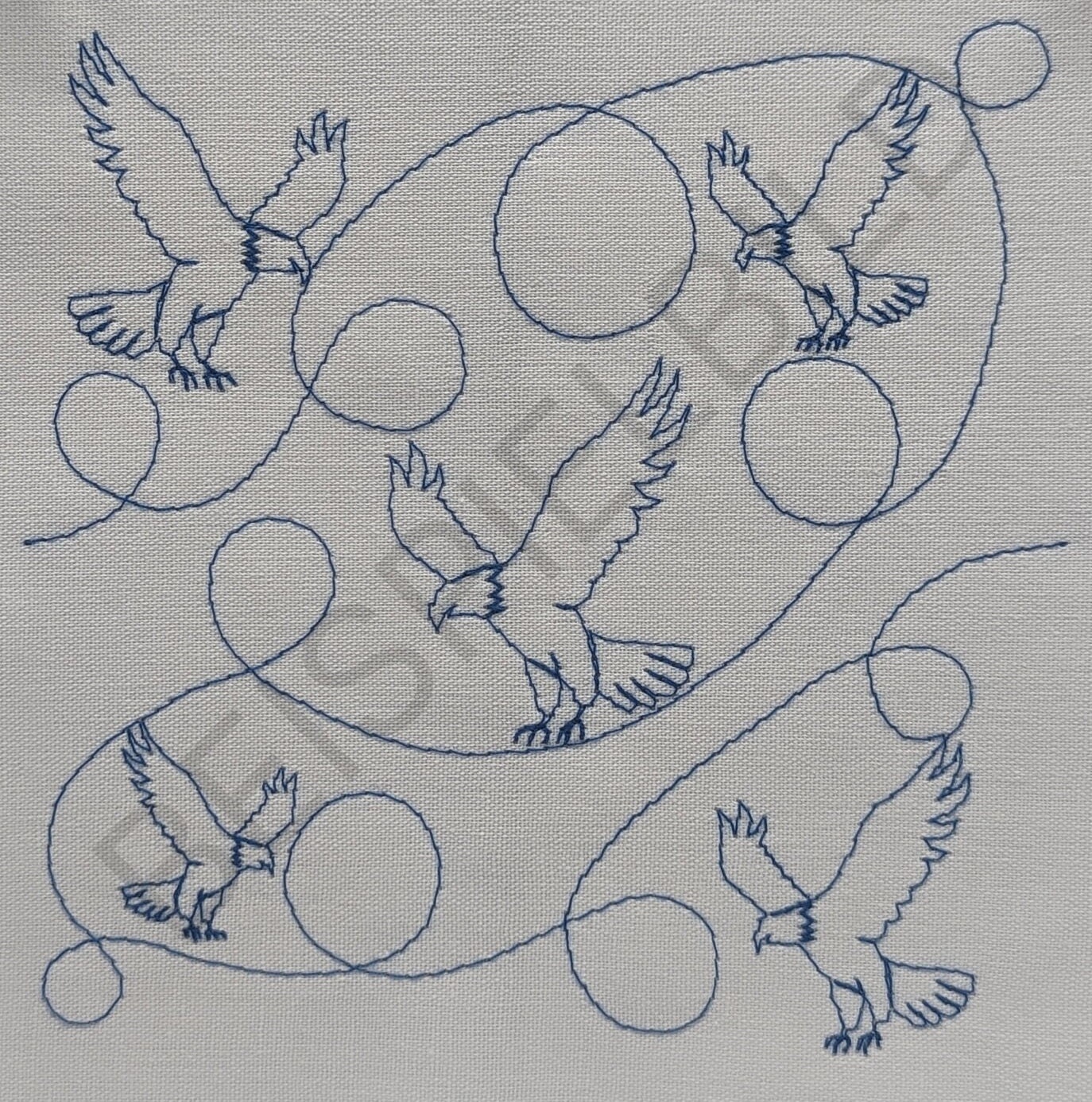 Eagle - Quilt Pattern (digital) - Edge to Edge Quilting - Longarm and ...