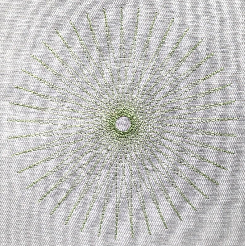 Spiralmuster / Spiral Block Stickmuster digital Quilt Block Embroidery ...