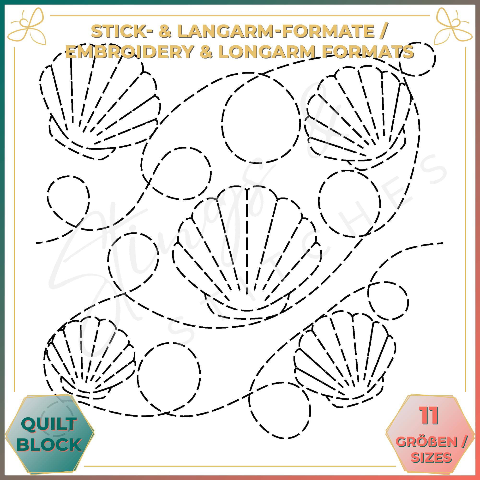 Shell - Quilt Pattern (digital) - Edge to Edge Quilting - Longarm and ...