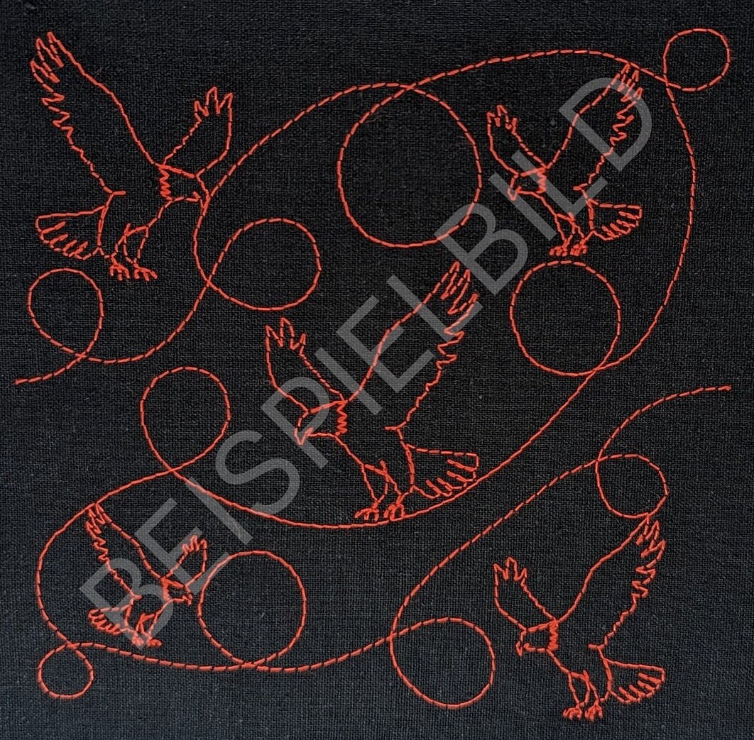 Eagle - Quilt Pattern (digital) - Edge to Edge Quilting - Longarm and ...