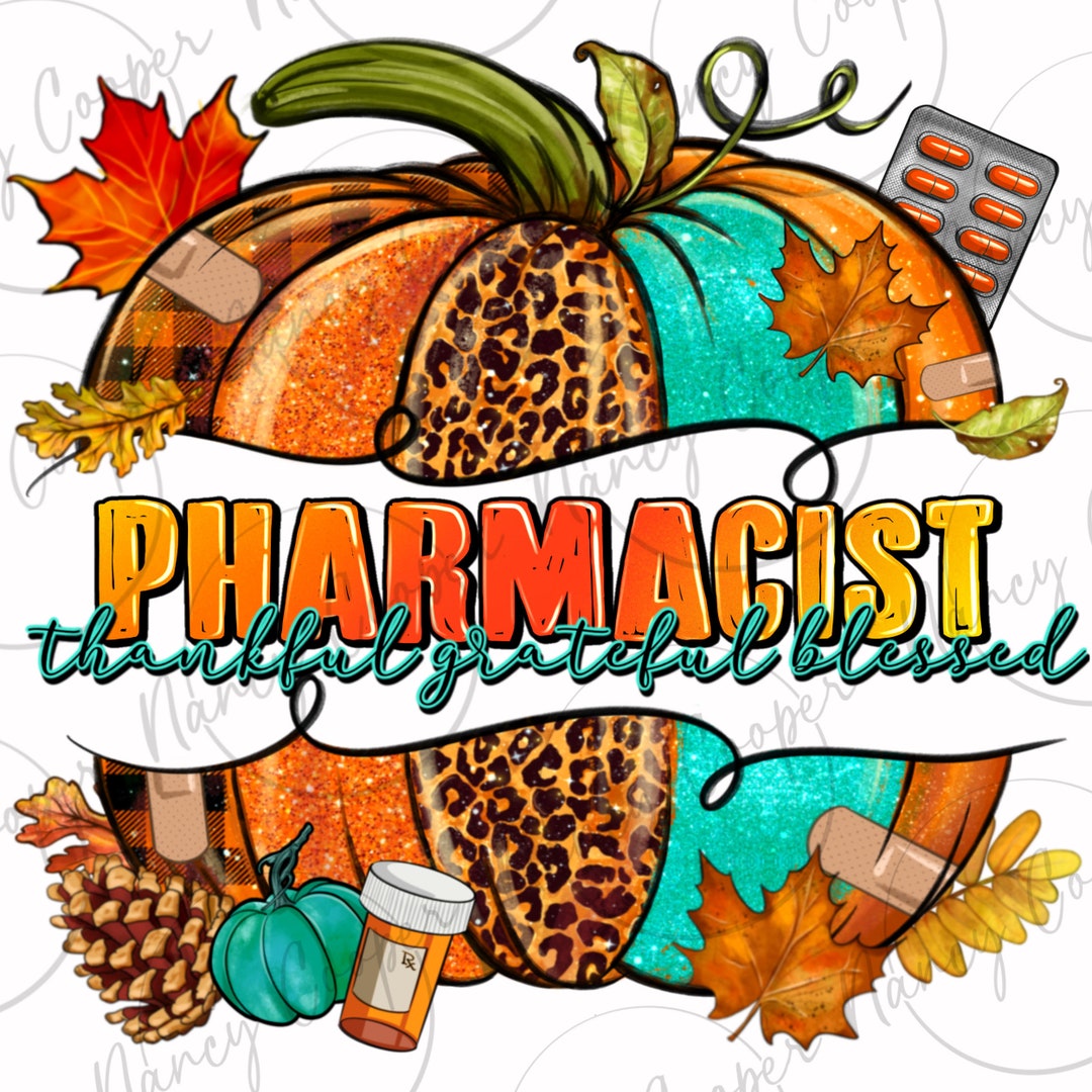 Pharmacist Pumpkin Png Sublimation Design Download, Hello Fall Png ...