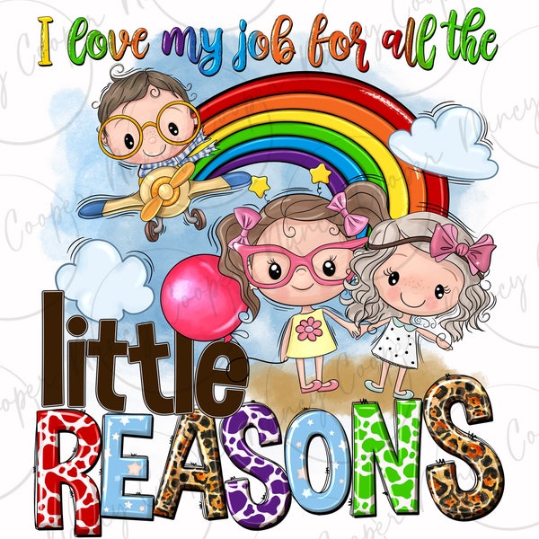 I Love My Teacher Png - Etsy