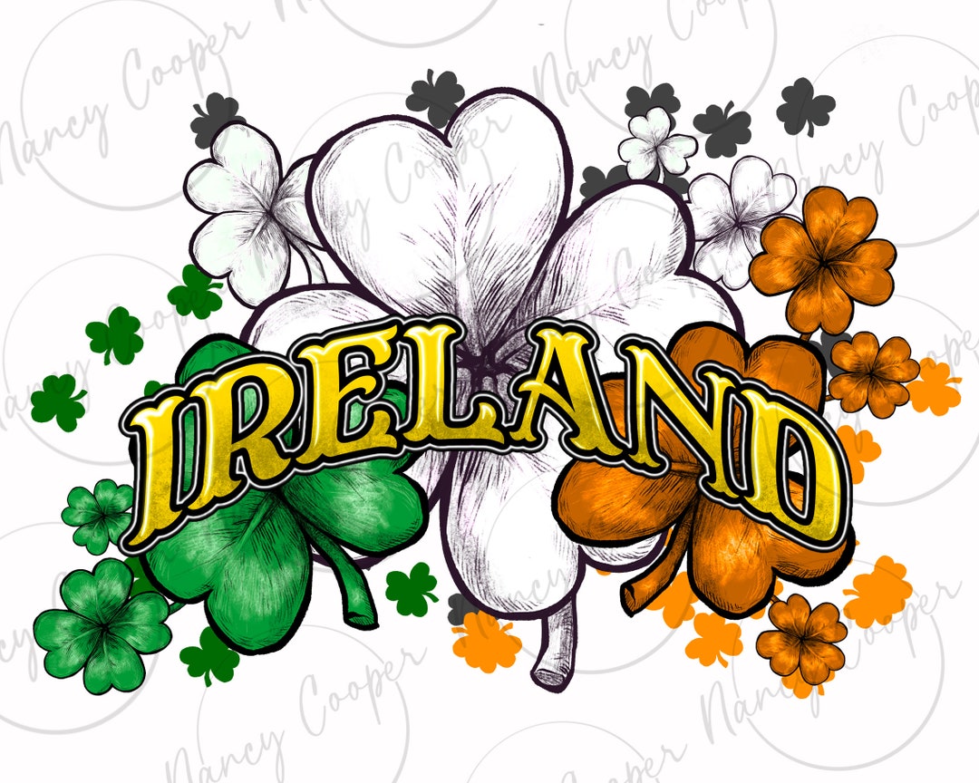Ireland Flag Png Sublimation Design Download, Happy St. Patrick's Day ...