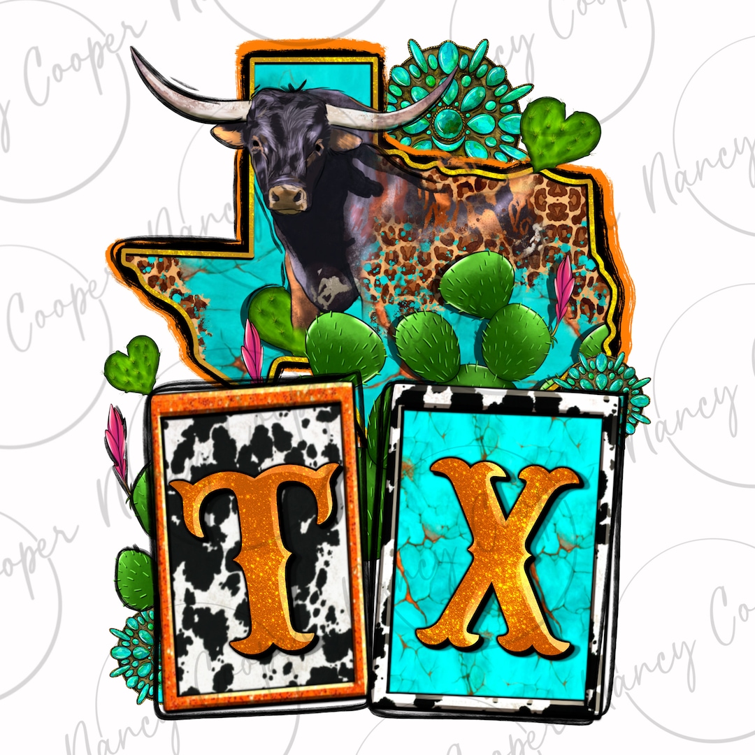 TX Texas Png Sublimation Design Download, Texas Map Png, Western Texas ...