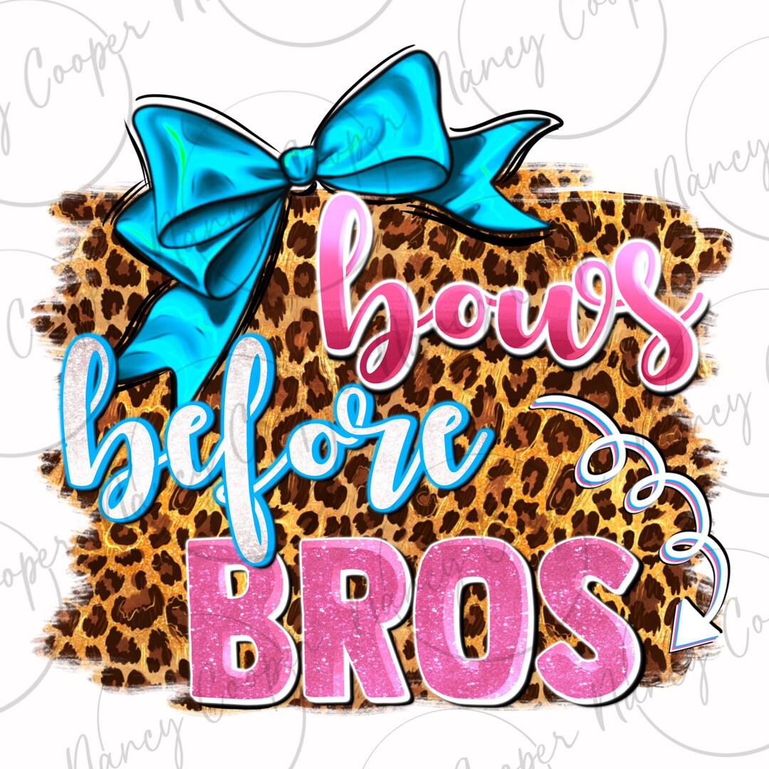 Bows Before Bros Png Sublimation Design Download, Baby Boy Png, Baby ...