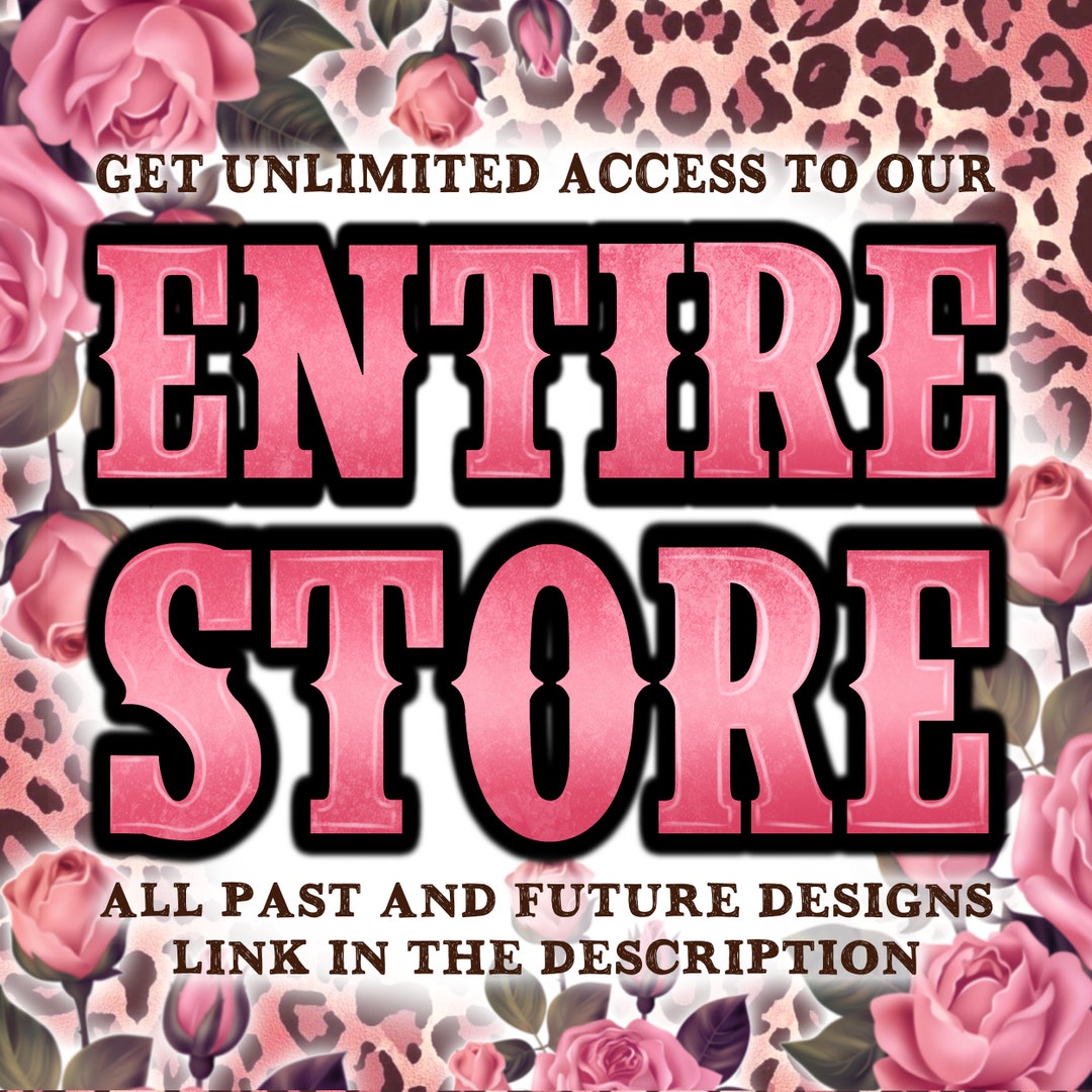 Entire Store Bundle, All Past and Future Designs, 1 Year Google Drive ...