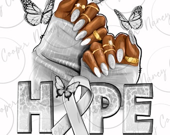 Personalized White Ribbon Awareness Bracelet: Lung Cancer - Etsy