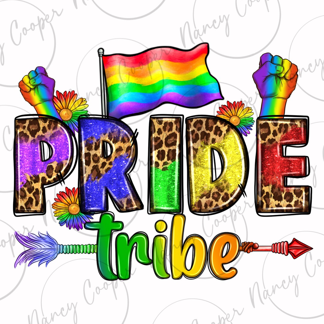 Pride Tribe Png Sublimation Design Download, Pride Png, LGBTQ+ Png ...