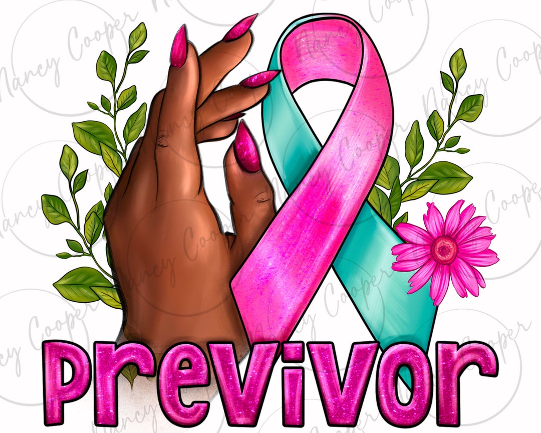 Previvor Breast Cancer Png Sublimation Design Download, Breast Cancer ...