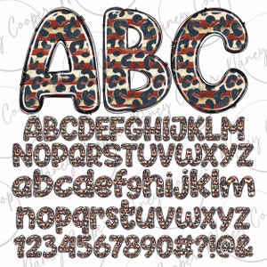 Army Alphabet Bundle Png, Army Png, Camouflage Doodle Letters Png ...