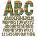 Mexican Alphabet Png Files Bundle, Mexican Doodle Letters Png, Mexican ...