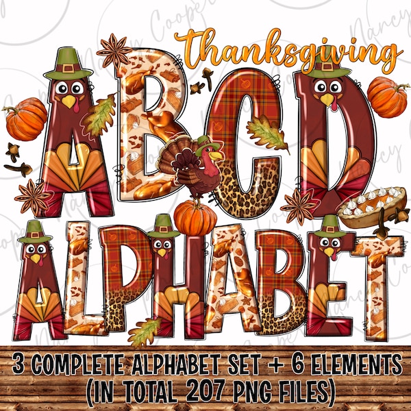 Thanksgiving Letters - Etsy