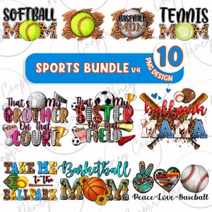 Sports Bundle V4 Png Sublimation Design Download, Game Day Png, Sport ...