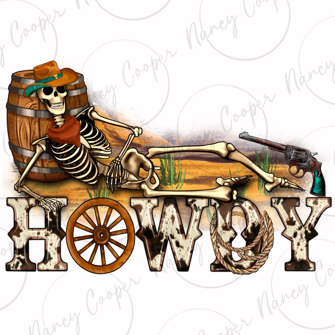 Howdy Killer Png Sublimation Design Download, Western Png Design ...