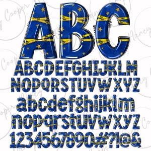 Police Alphabet Png Files Bundle, Police Doodle Letters Png, Glitter ...