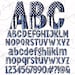 Police Alphabet Png Files Bundle, Police Doodle Letters Png, Glitter ...