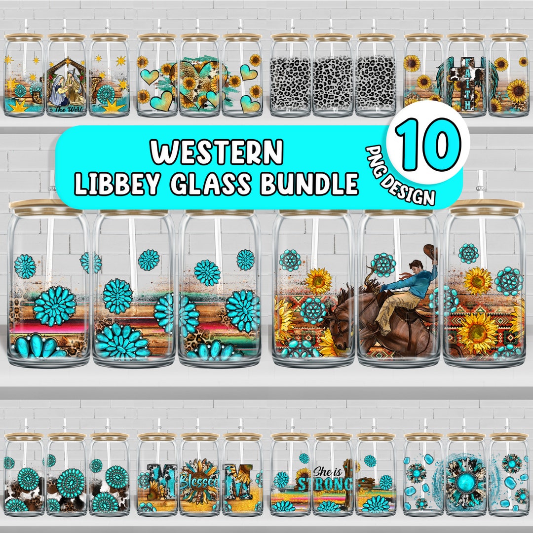 Western 16 Oz Libbey Glass Wrap Bundle Png, Libbey Wrap Png, Libbey ...