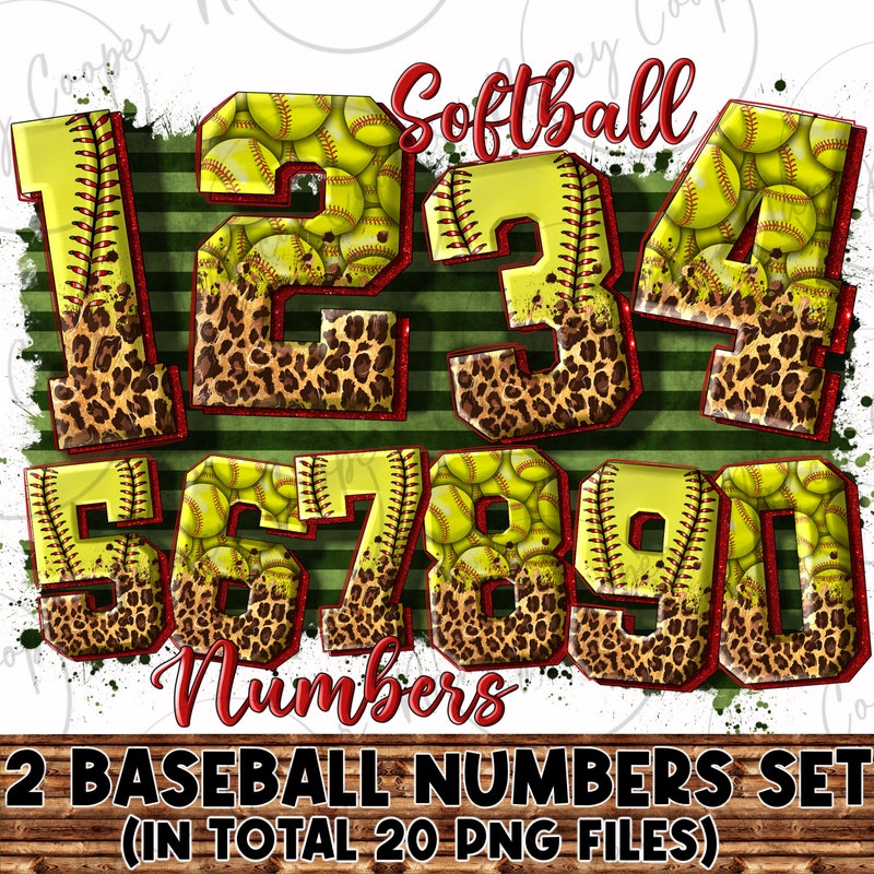 Softball Letters - Etsy