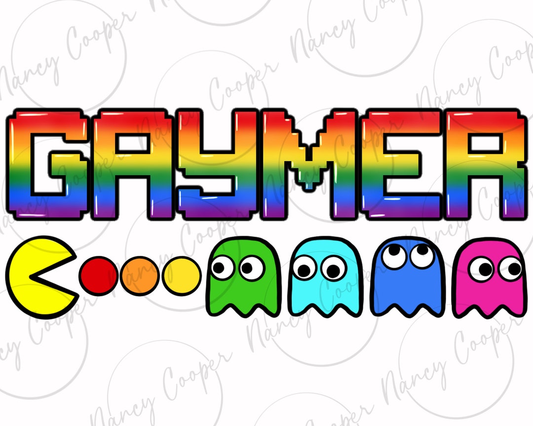 Gaymer Png Sublimation Design Download, Gamer Png, Game Day Png, LGBTQ+ ...