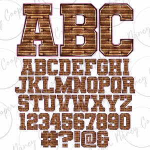 Cowgirl Alphabet Png Files Bundle, Cowgirl Doodle Letters Png, Western ...