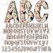 School Alphabet Bundle Png, Back to School Png, School Doodle Letters ...